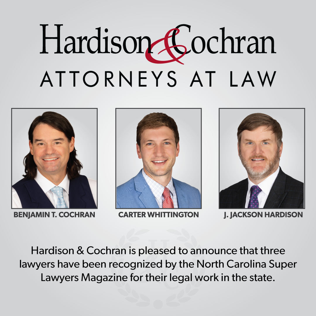 Three Attorneys Recognized by NC Super Lawyers Magazine